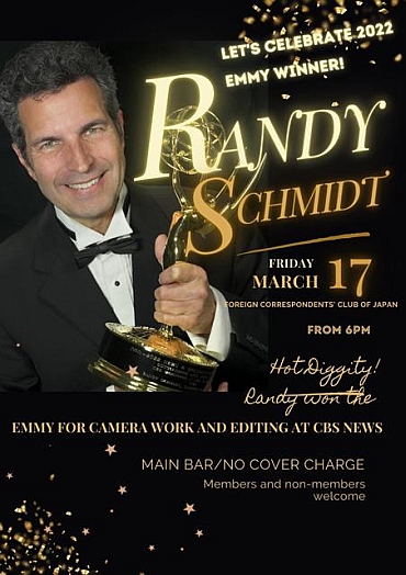FCCJ Member Randy Schmidt Wins an Emmy Award! | FCCJ