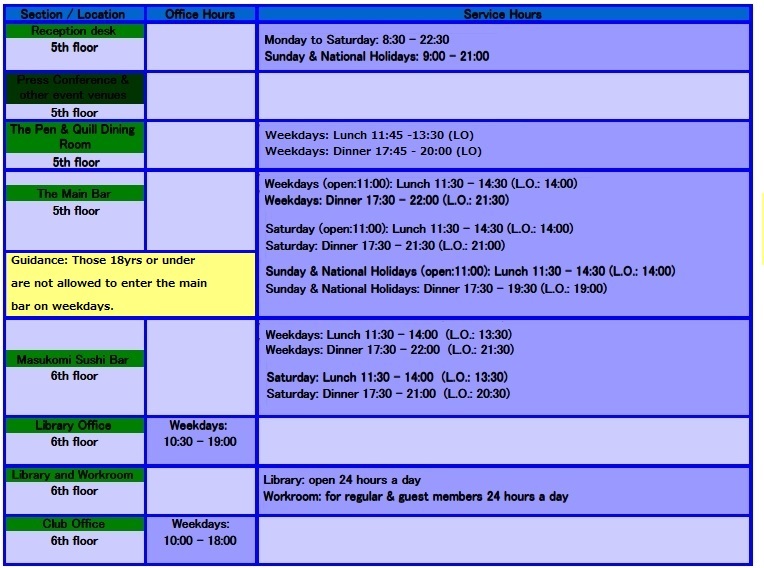 Access & Contact | FCCJ